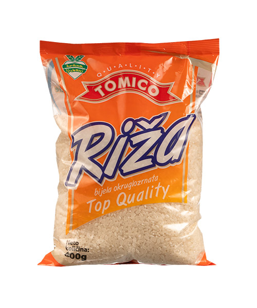 Tomico riža - okruglo zrno 800gr - Fructa Trade