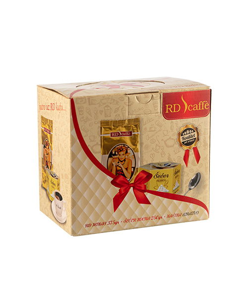 RD Caffe minas 375gr + Šećer 250gr + Kašika - Fructa Trade